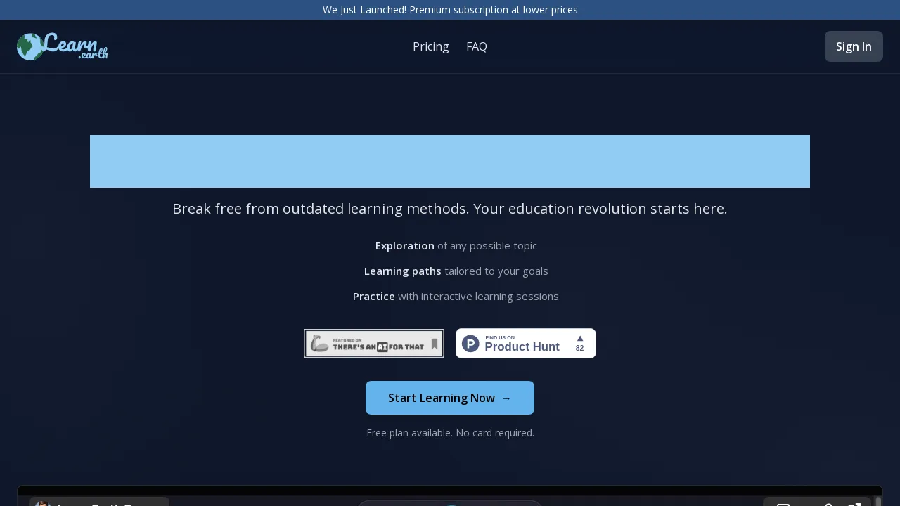 Learn Earth - BestofAI